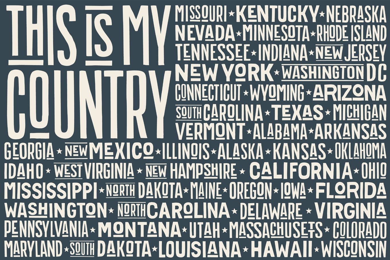 This is my Country. United State of America flag, an Illustration by ...