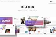 Flamio - Powerpoint Template, a Presentation Template by AQR Studio