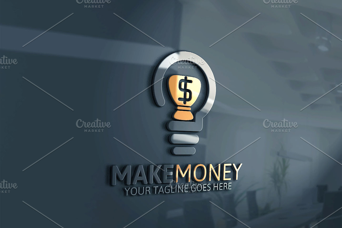 Make Money Logo, a Branding & Logo Template by Josuf Media