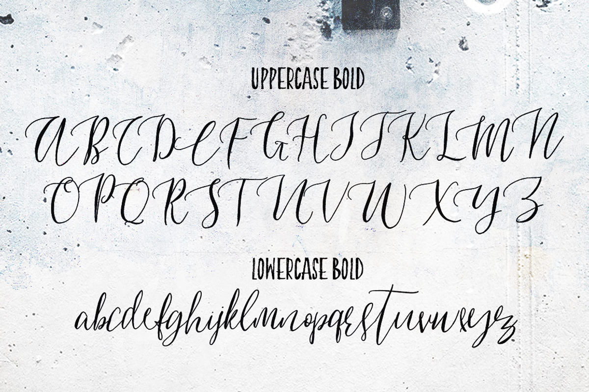 Indulgence Script Font Duo, a Script Font by Creativeqube Design