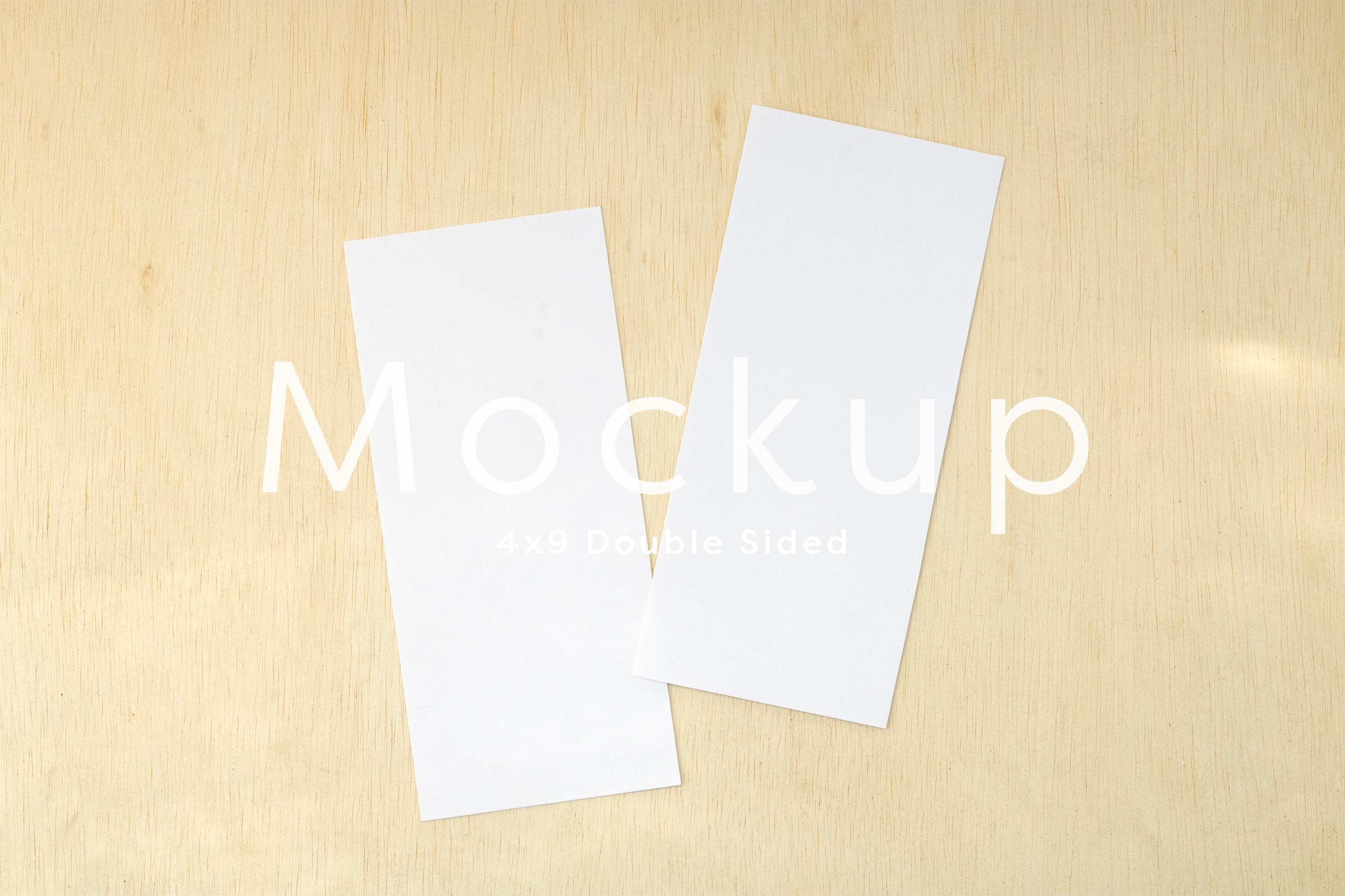 Neutral Front/Back 4x9 Program Card | Print Templates ~ Creative Market