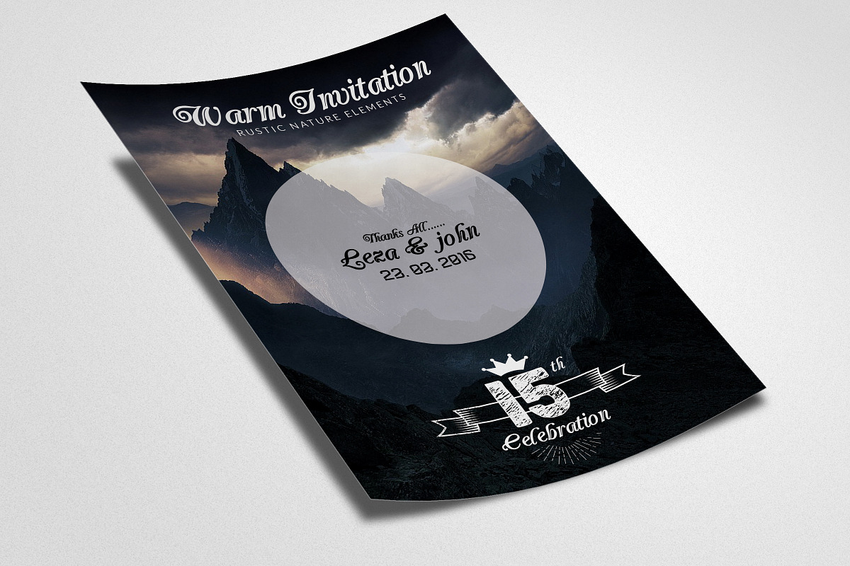 Invitation Flyer Template, a Flyer Template by Business Flyers