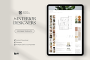 Interior Designer Notion Template, a Presentation Template by ...