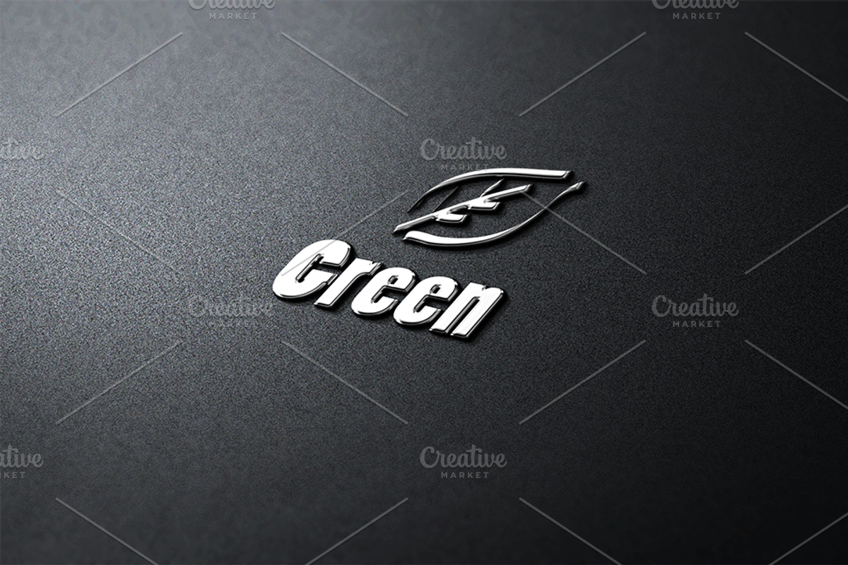 Green Logo Design, a Branding & Logo Template by Florin Chitic