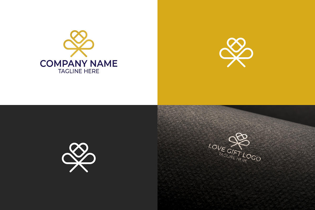 Gift Logo Design, a Branding & Logo Template by GranzCreative