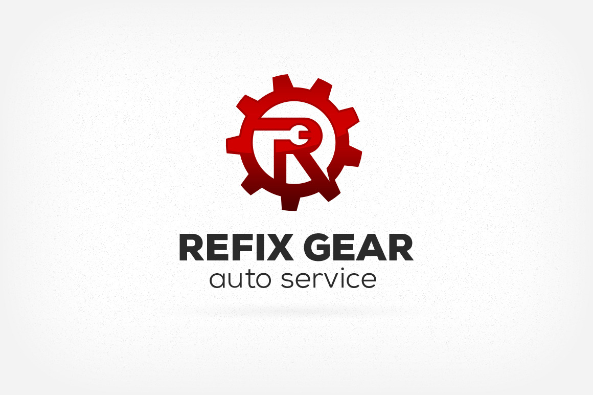 Repair Gear Logo, a Branding & Logo Template by NasirGrfx