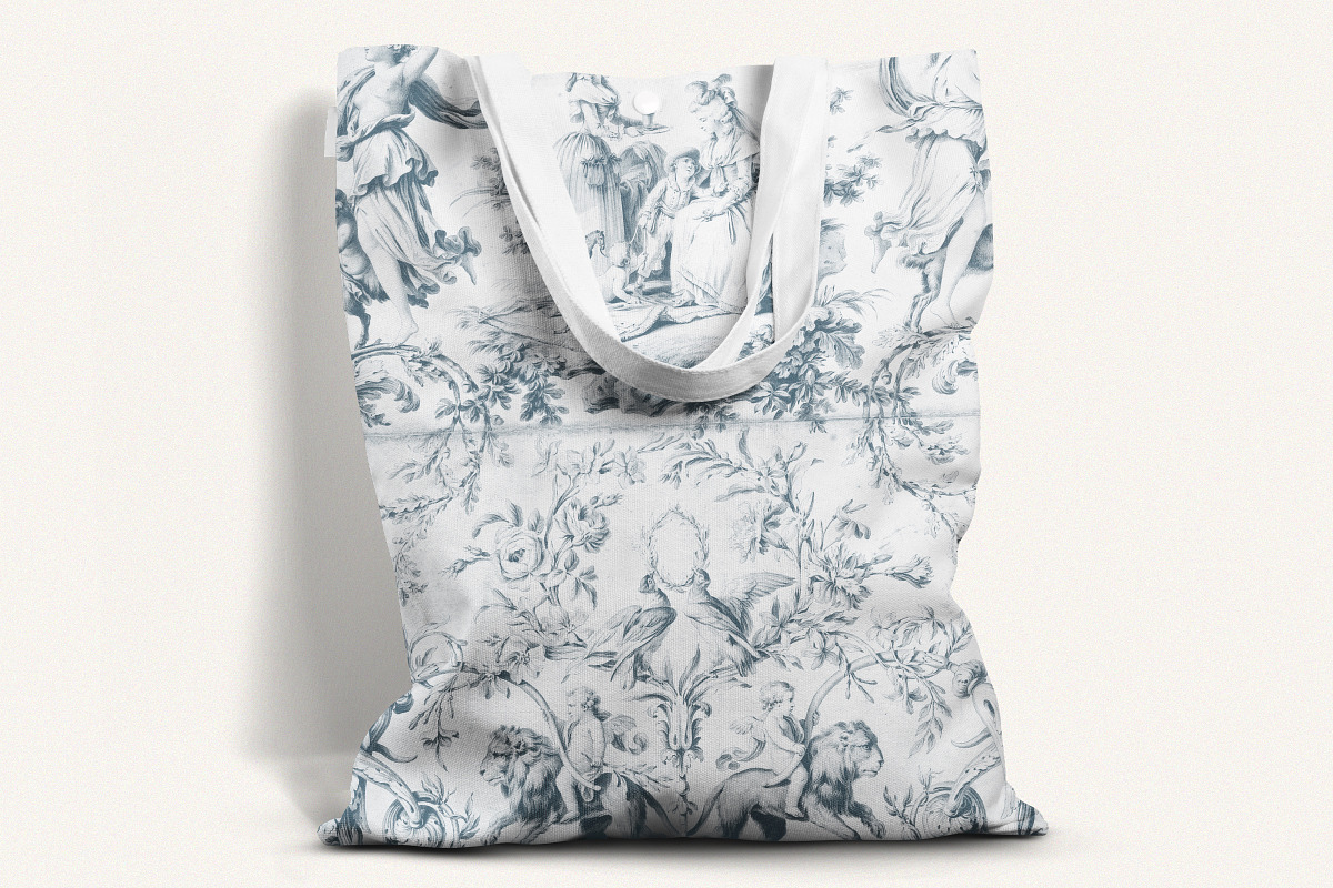 Toile De Jouy Design Collection, a Decorative Illustration by Century ...