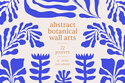 Abstract Botanical Wall arts
