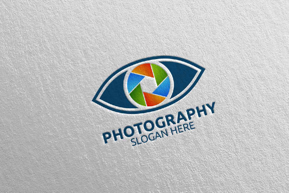 Eyes Camera Photography Logo 14, a Branding & Logo Template by denayunebgt