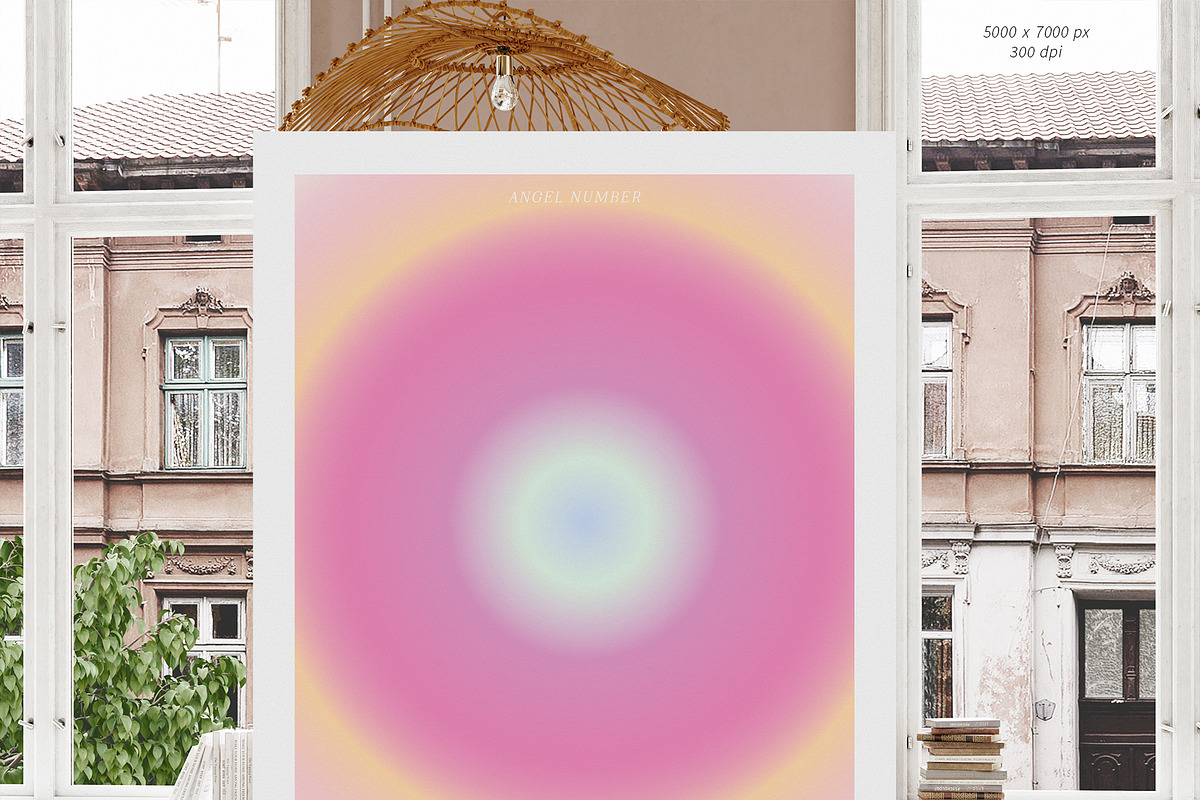 Angel Numbers. Posters & Clipart, an Object Graphic by Purple