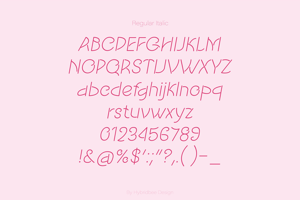 VAGARY-DISPLAY FONT, a Sans Serif Font by Hybridbee Design