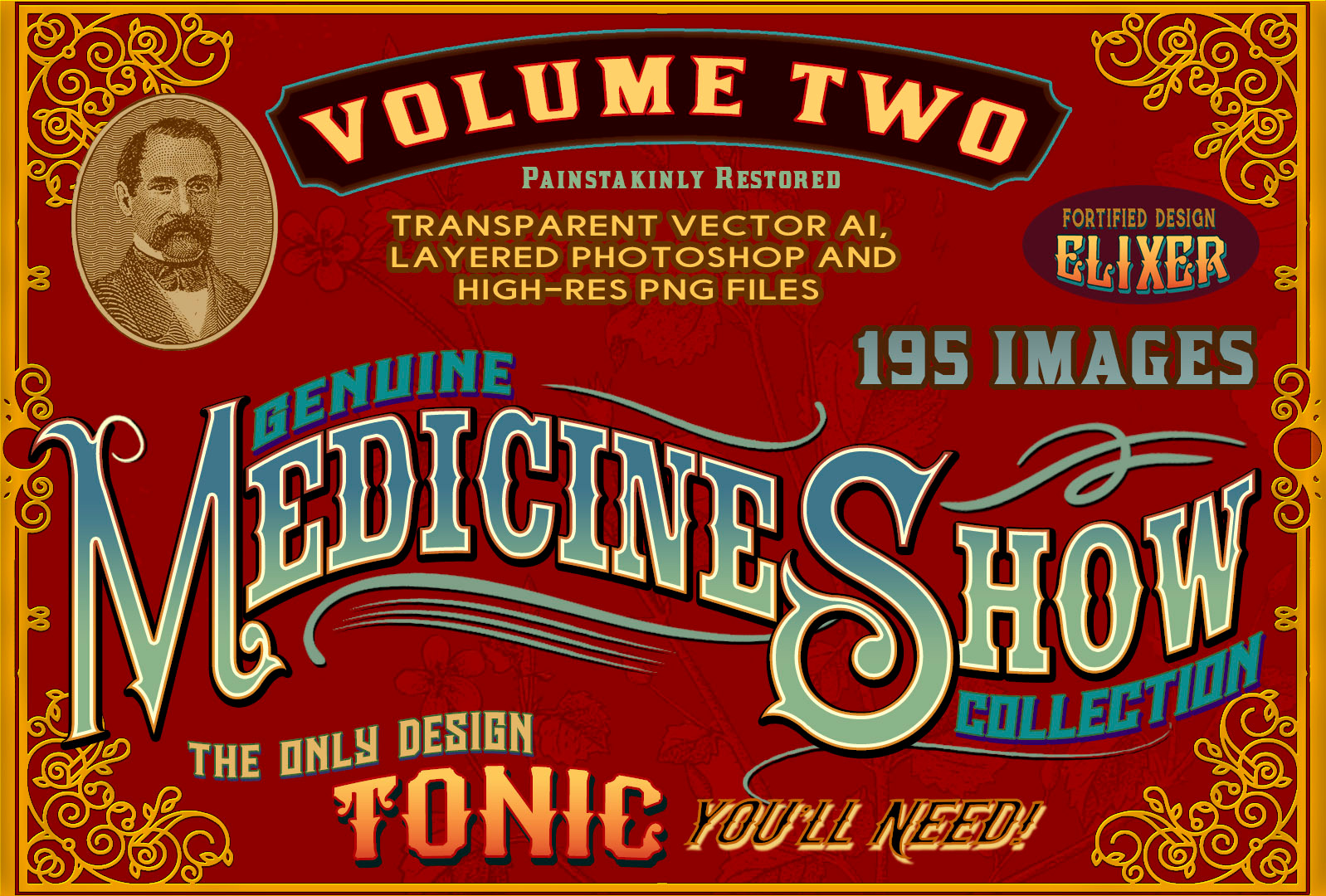 The MEDICINE SHOW Image Set Vol.2, an Object Graphic by Roulette Studio