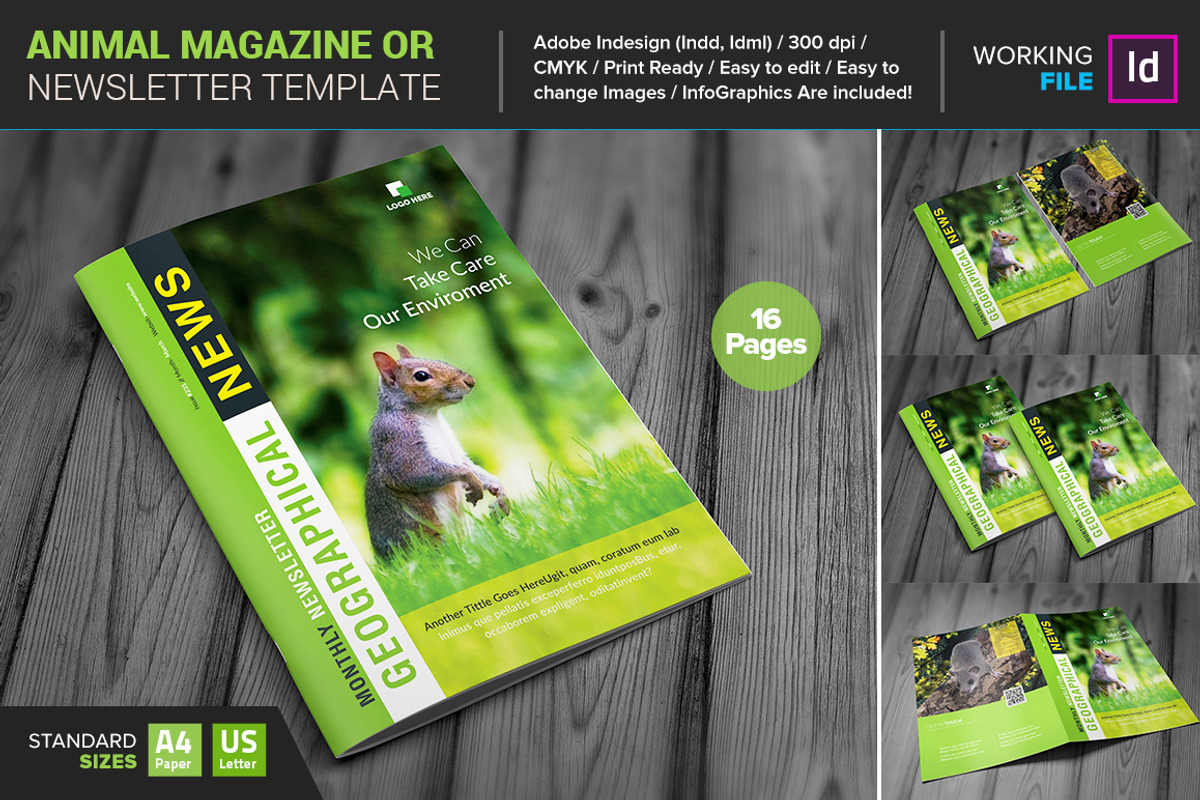Magazine Bundle_10 Template_V01, a Magazine Template by Layout Design