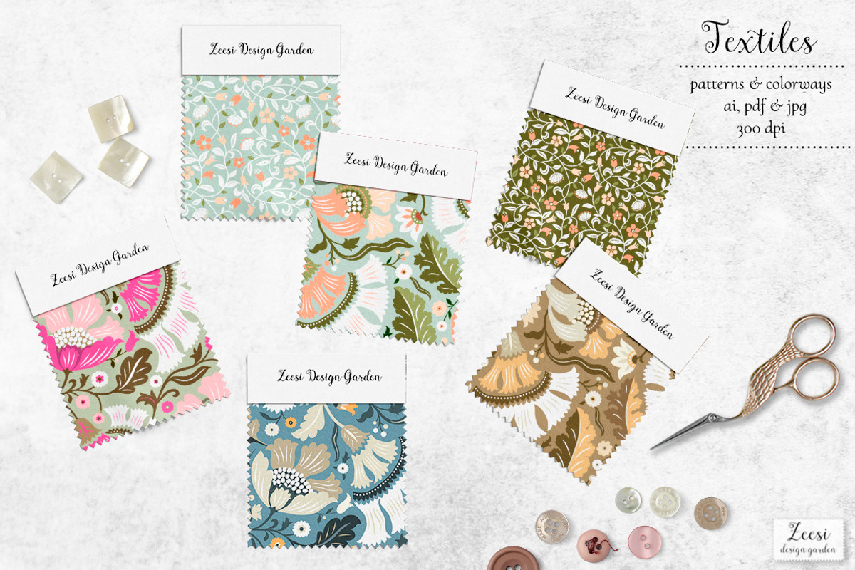 Coral Spring Patterns & Motifs | Creative Market