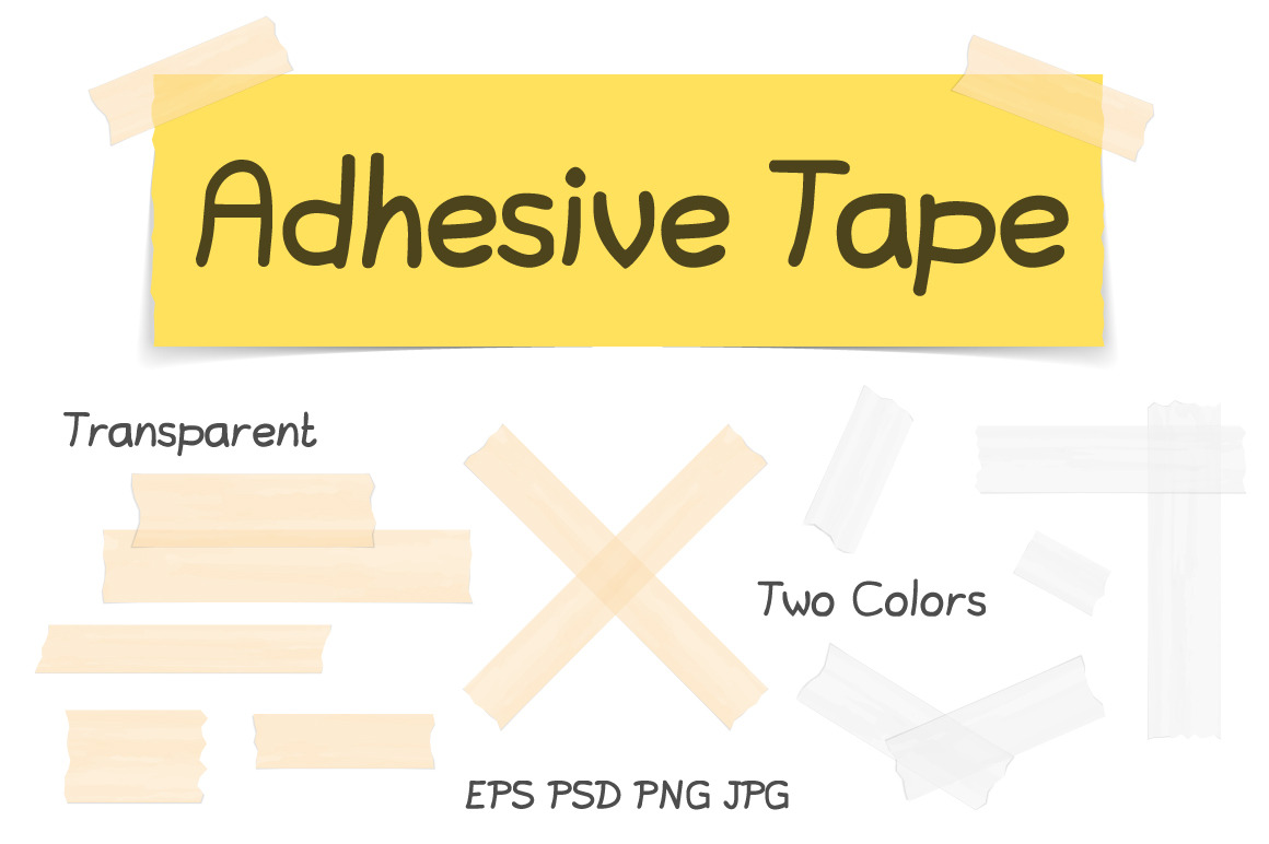 Adhesive Tape, a Graphic by PixMarket