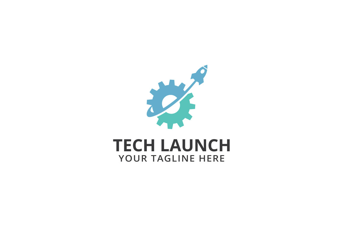 Tech Launch Logo Template, a Branding & Logo Template by Logo20