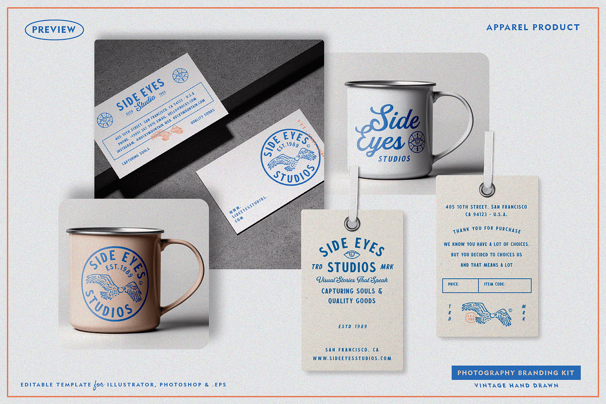 Photography Branding Kit, a Branding & Logo Template by Refolve Design