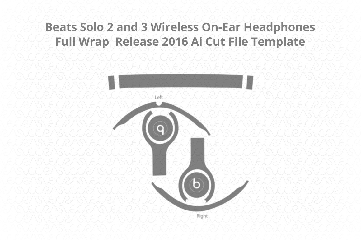 Beats Solo 2 and Solo 3 Wireless On, a Technology Illustration by VecRas