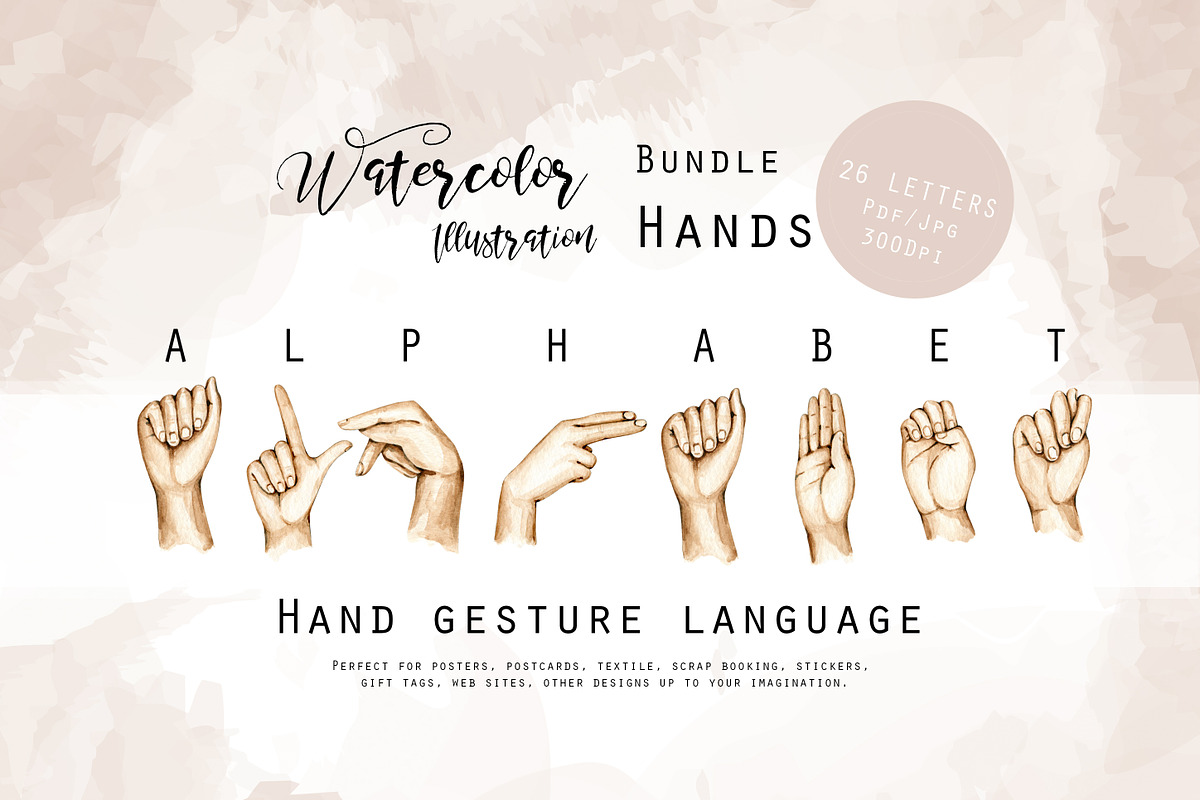 American Hand Gesture Language