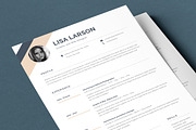 Resume Lisa, a Resume Template by Astut