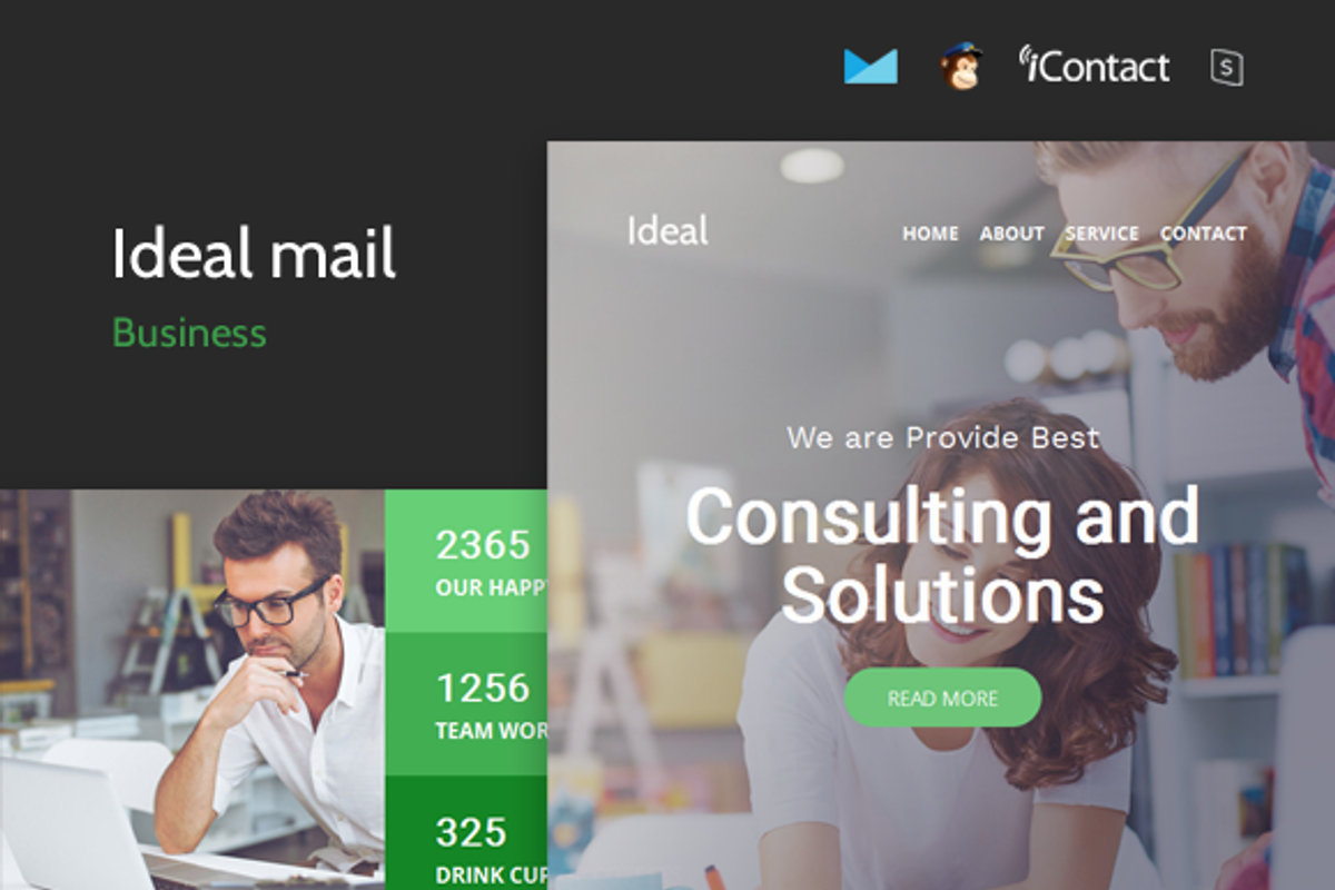 Ideal Mail # 1 Business, an Email Template by williamdavidoffmail