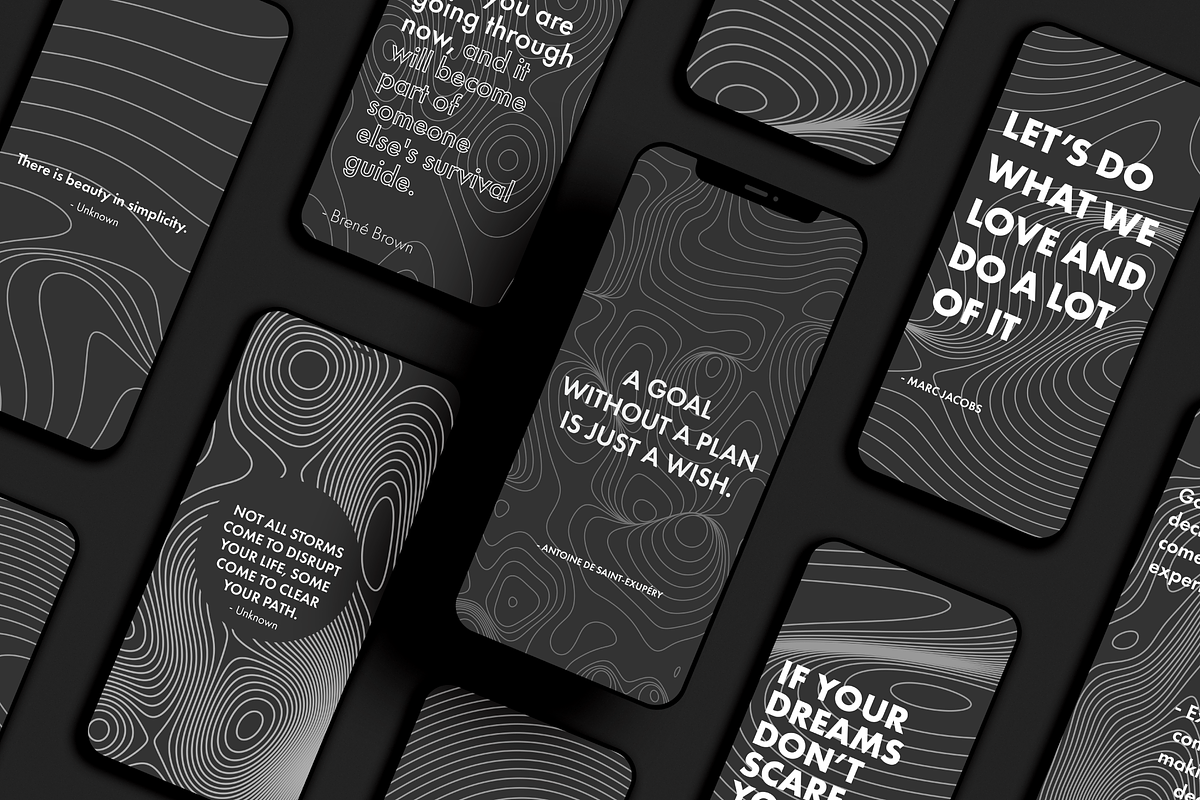 TOPO - Abstract Vector Designs, an Object Graphic by ME_COLLAGE