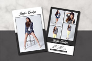 Model Comp Card - V841, a Flyer Template by Template Shop