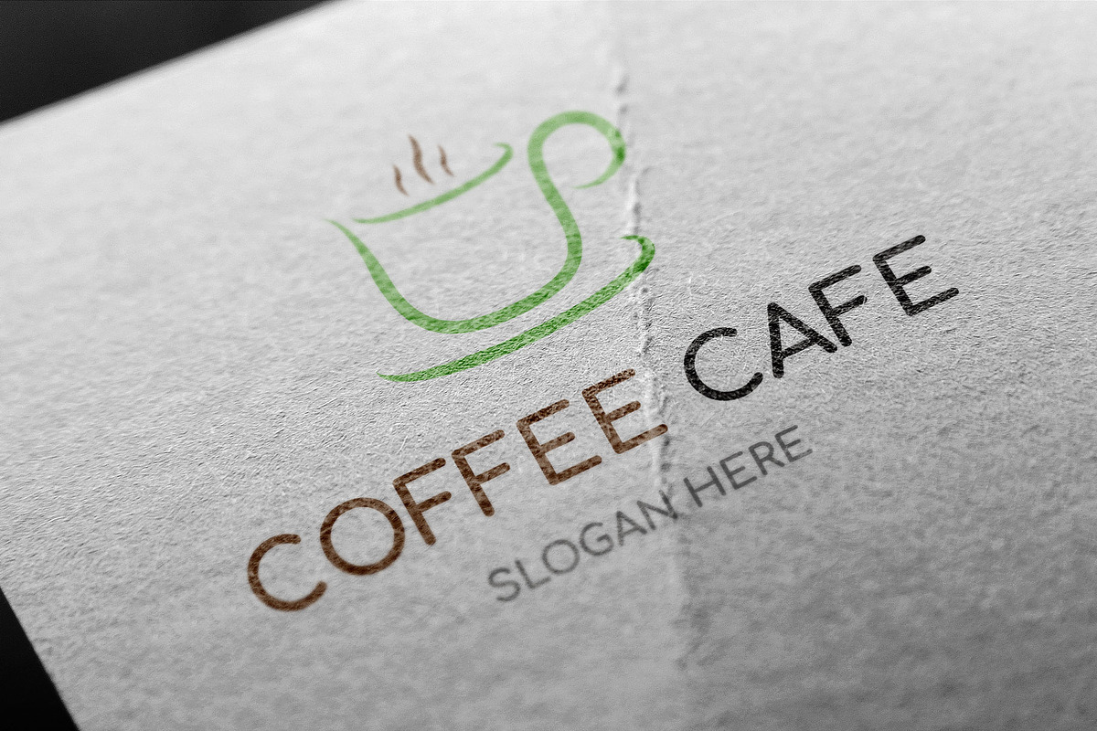 Coffee Cafe Logo Template, a Branding & Logo Template by BdThemes