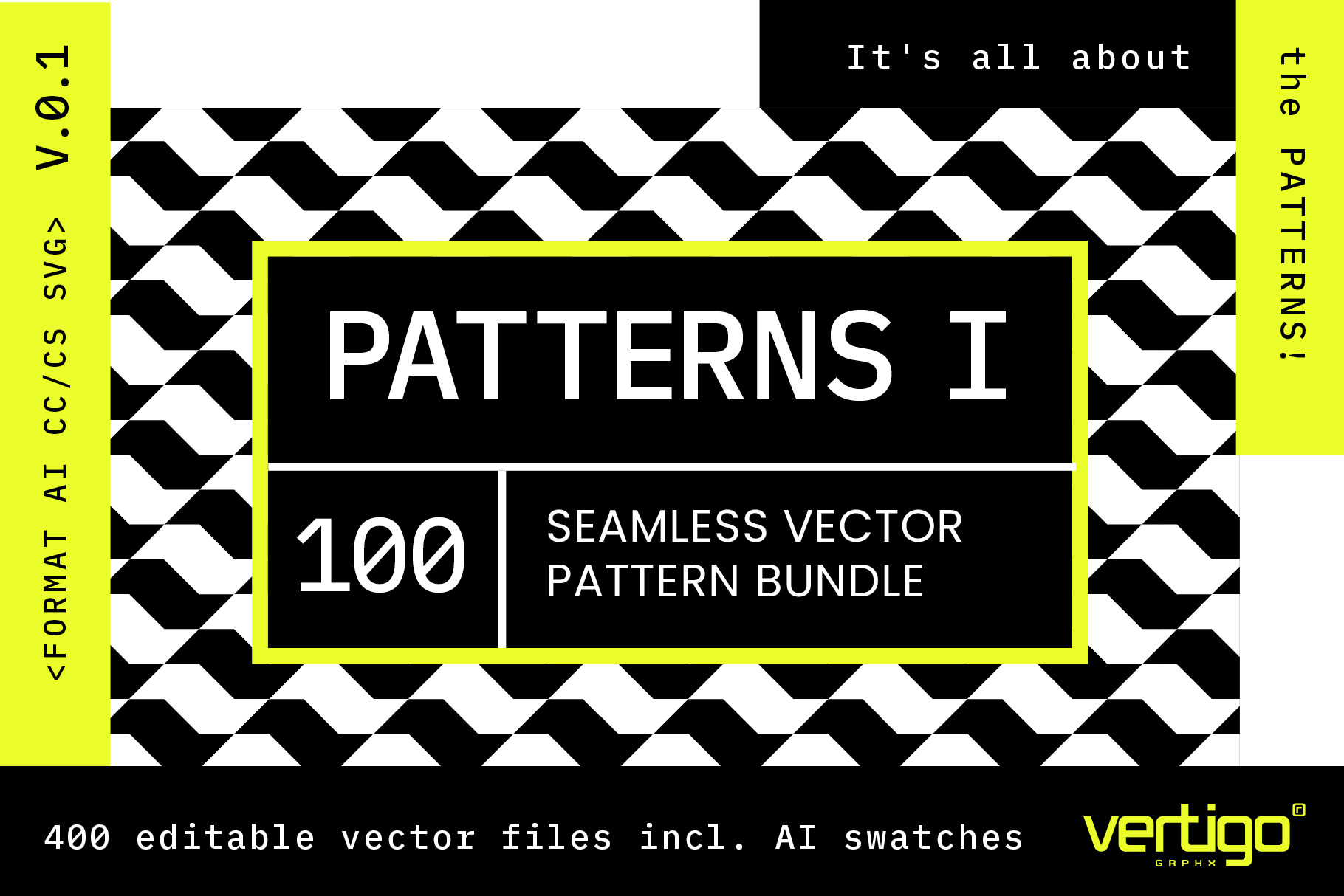 VERTIGOGRPHX PATTERNS V.01, a Pattern Graphic by VertigoGrphx