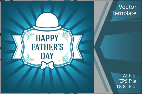 Happy Father Day Ornament Gift Card, a Card Template by MAOV