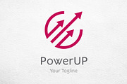 Power UP Logo | Branding & Logo Templates ~ Creative Market