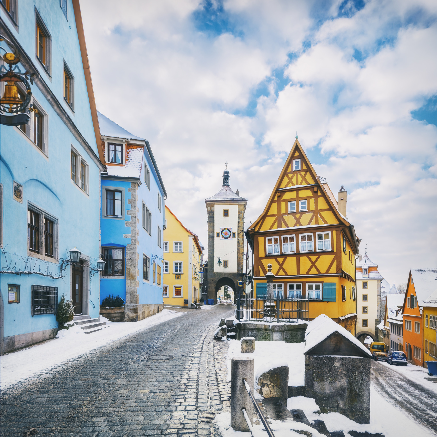 Medieval old rothenburg ob der featuring rothenburg ob der tauber ...