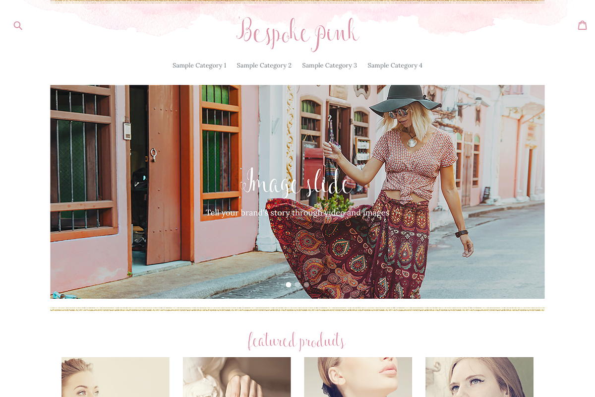Bespoke Pink Feminine Shopify Theme, a Shopify Template by Lavender Skye Studio