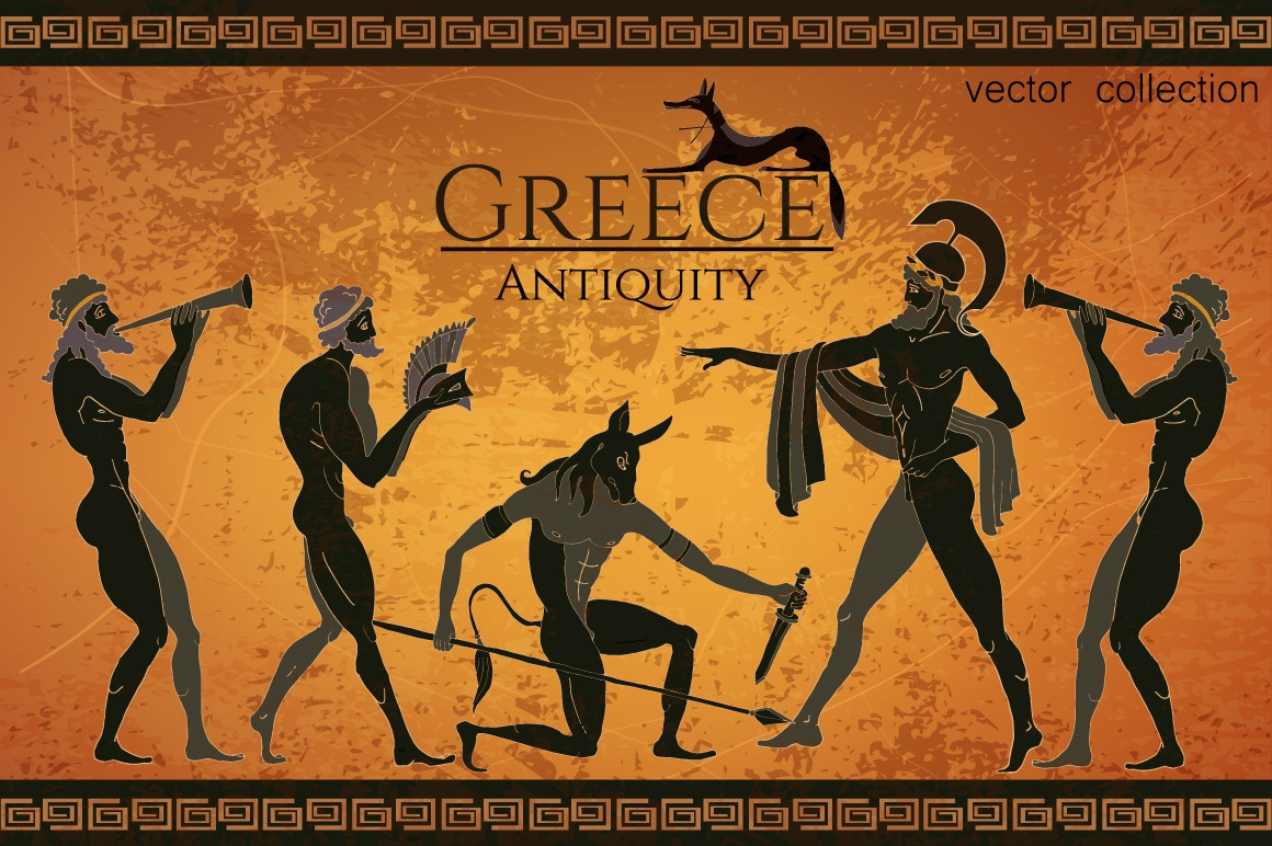 Ancient Greece, a Background Graphic by Matrioshka | Creative Market
