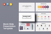Blank Slide Presentation Template, a Presentation Template by evgenystudio