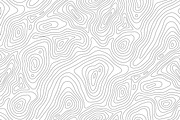 Seamless vector topographic map, a Texture Illustration by RDShop