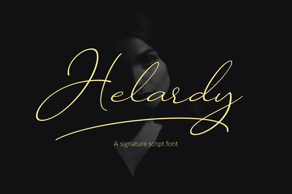 Helardy, a Script Font by Larin Type Co.