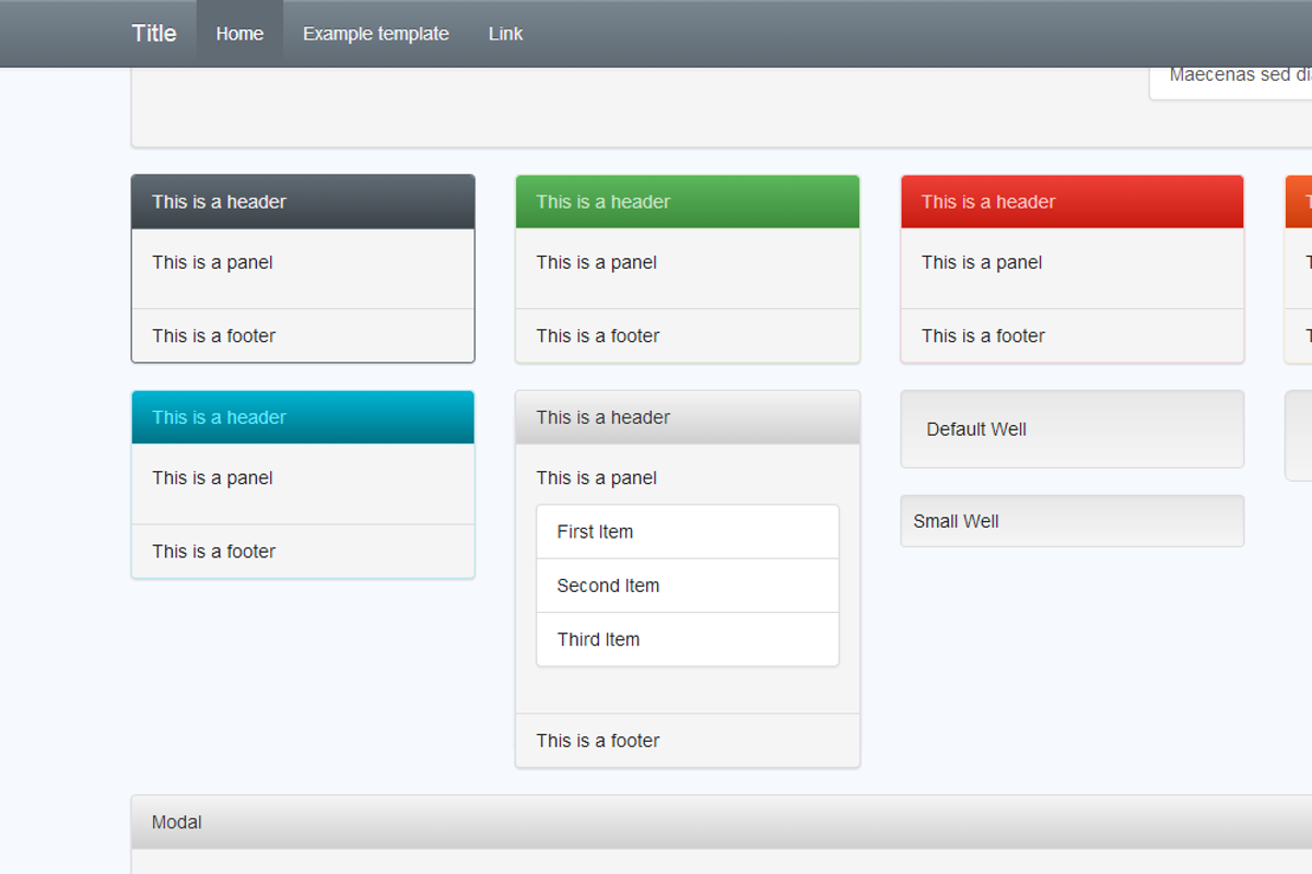 Bootstrap 3.0. v. theme Classic Plus, a Bootstrap Template by Bootstraptor