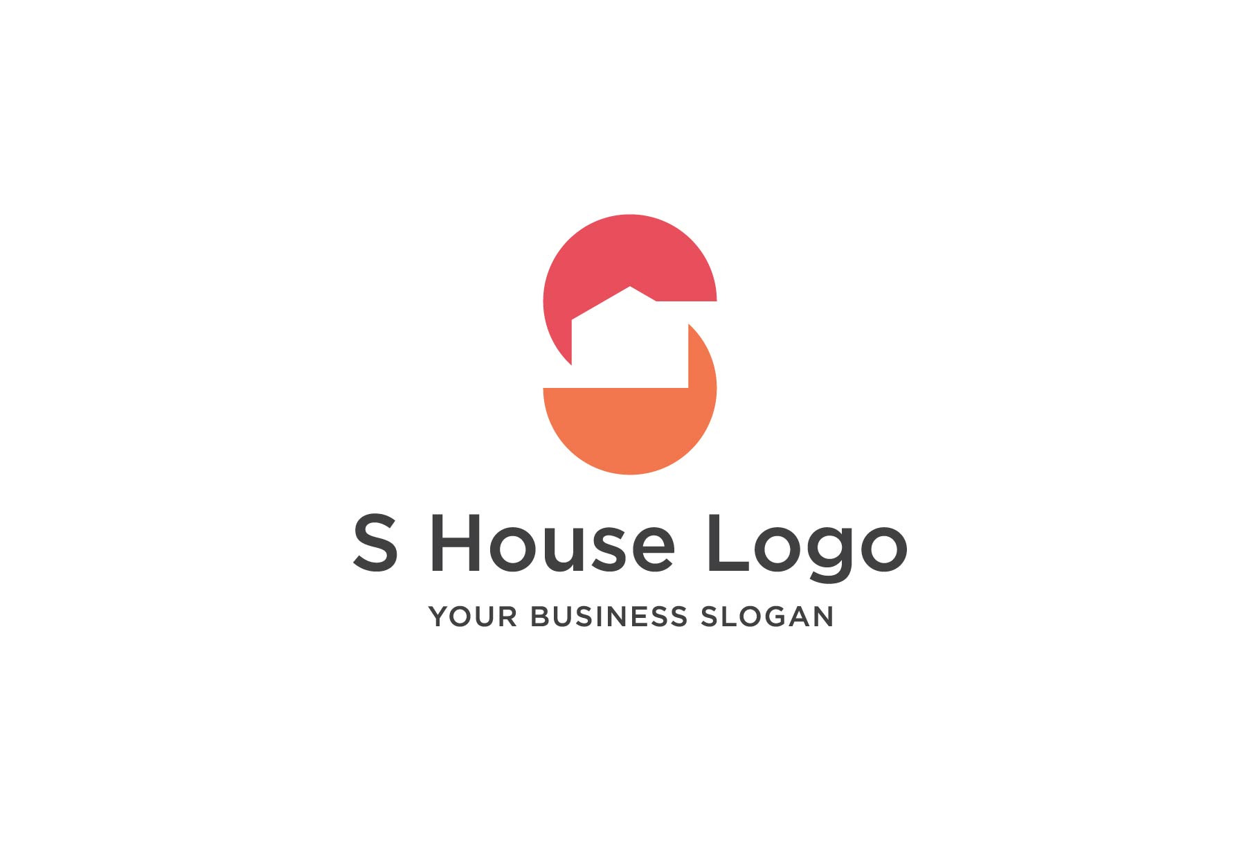 S House Logo Design | Branding & Logo Templates ~ Creative Market