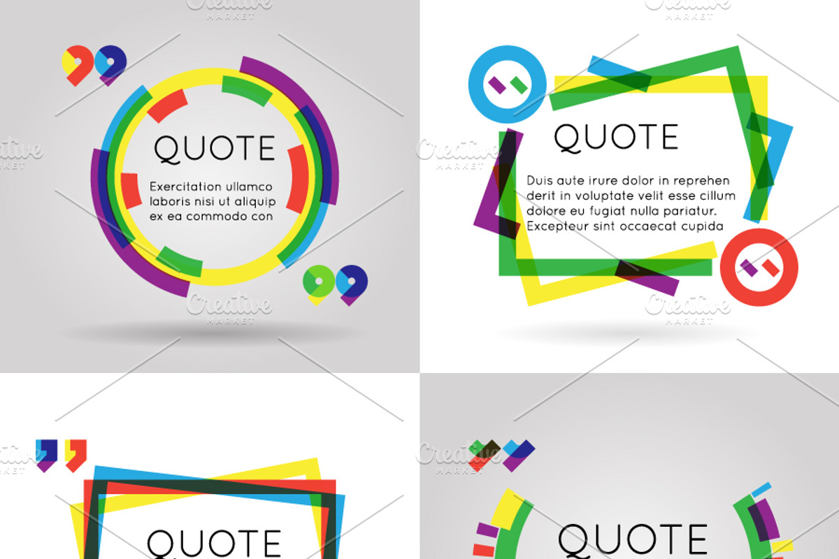 Quote template, a Templates & Theme by Meiluns shop