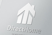 Direct Home logo, a Branding & Logo Template by rotree_man