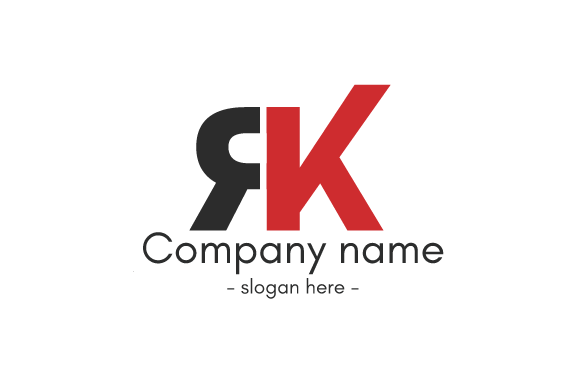 RK Company Logo Design, a Branding & Logo Template by Florin Chitic