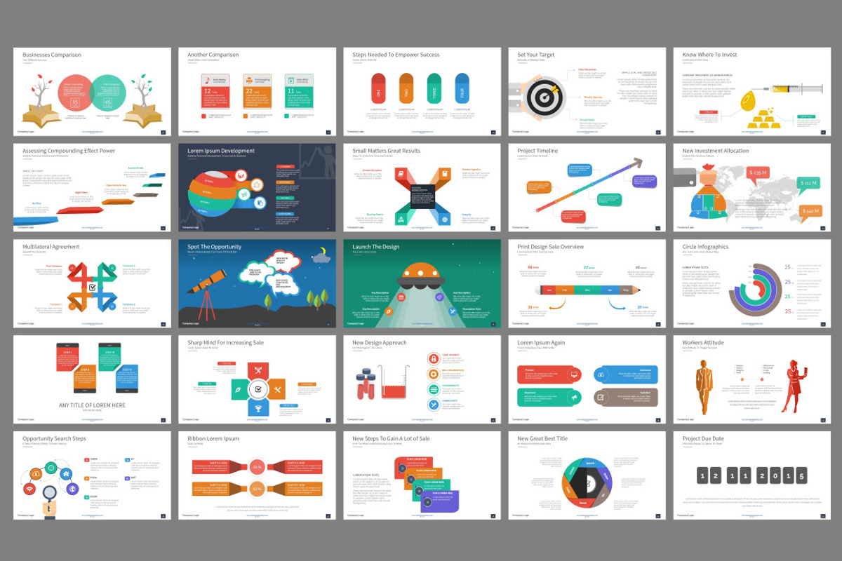 Blast Powerpoint Template, a Presentation Template by GreenDesign