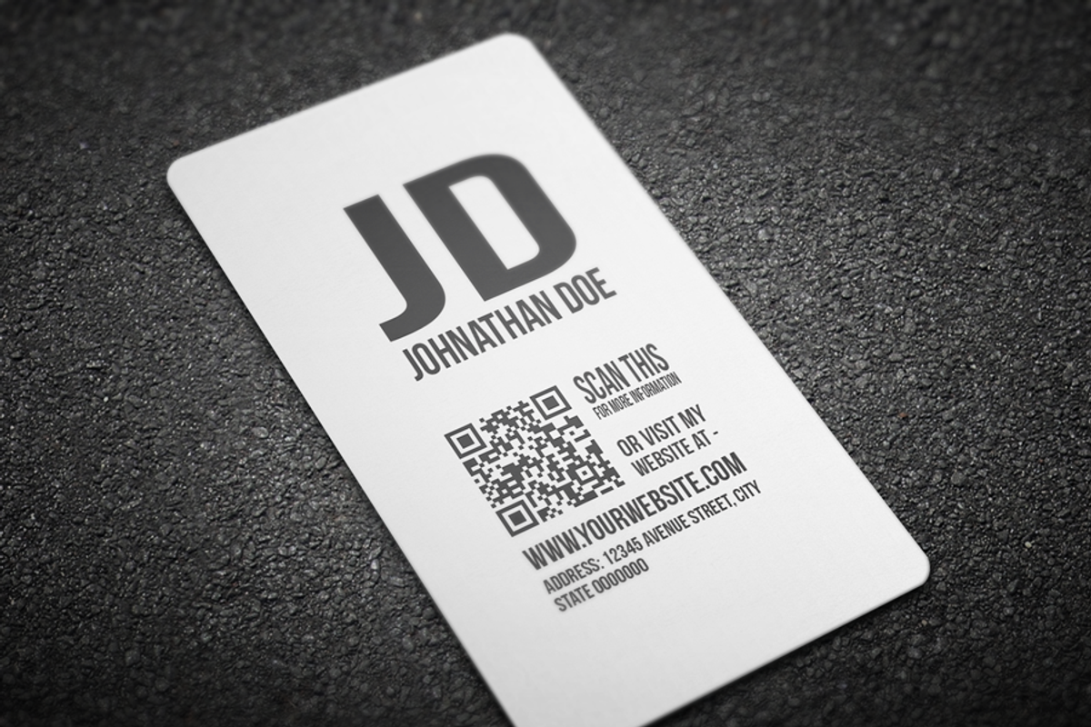 Typography Business Card, a Business Card Template by Creative Shop