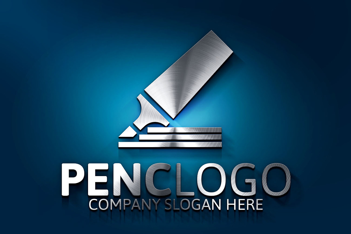 Penc Logo/ Paint, a Branding & Logo Template by Josuf Media