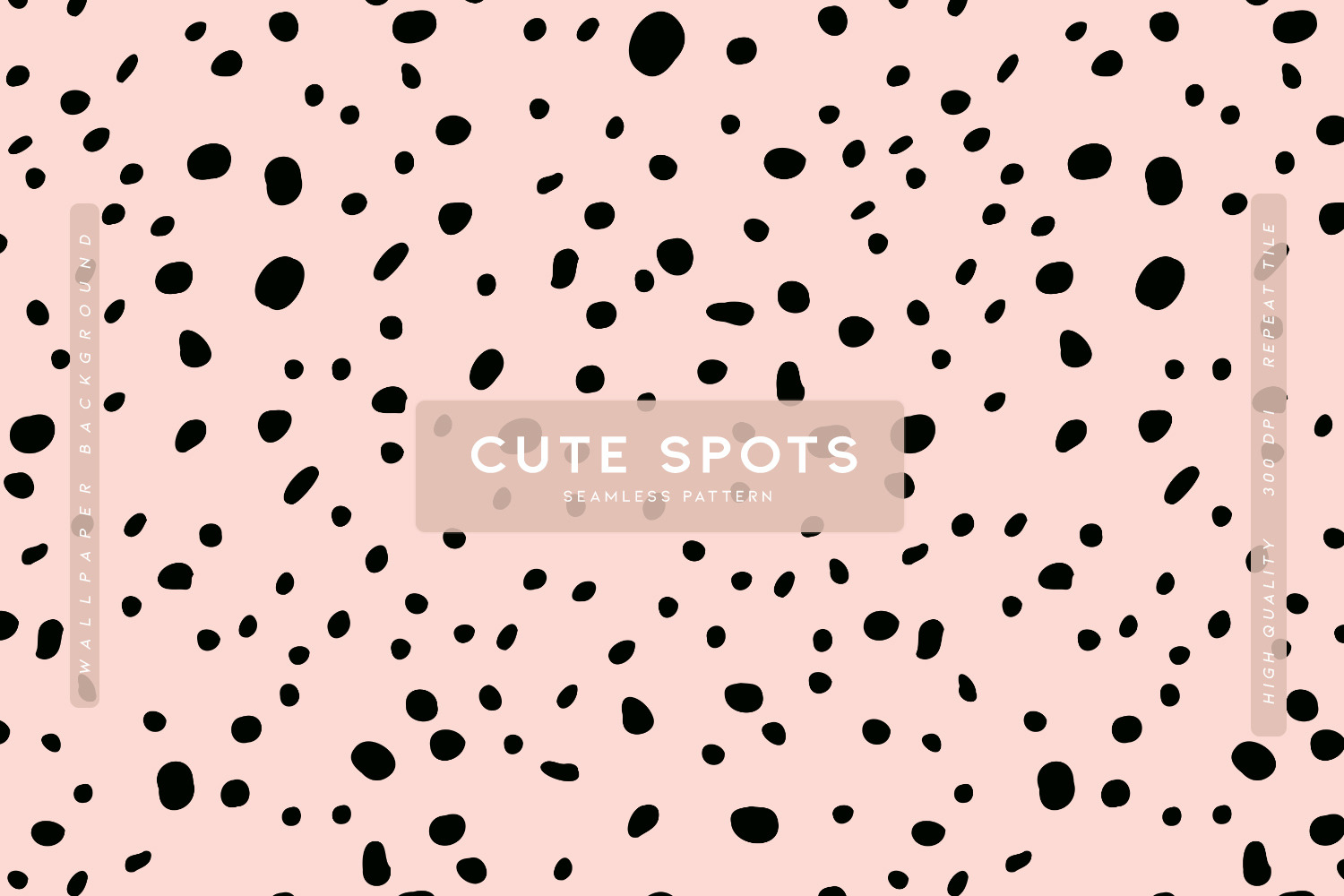Cute Spots, a Texture Graphic by MalyskaStudio