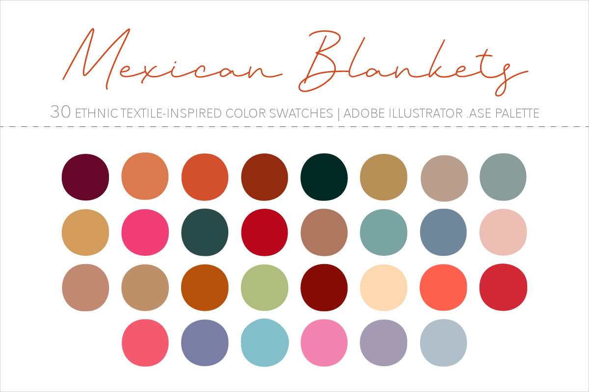 Illustrator Color Palette Bundle V8, a Palette Add-On by Jennadesigns