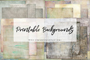 Printable Backgrounds - Set 01 | Textures ~ Creative Market