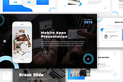 Mobile App Google Slides Proposal, a Presentation Template by Giant Design
