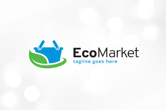 Eco Market Logo Template, a Branding & Logo Template by gunaonedesign
